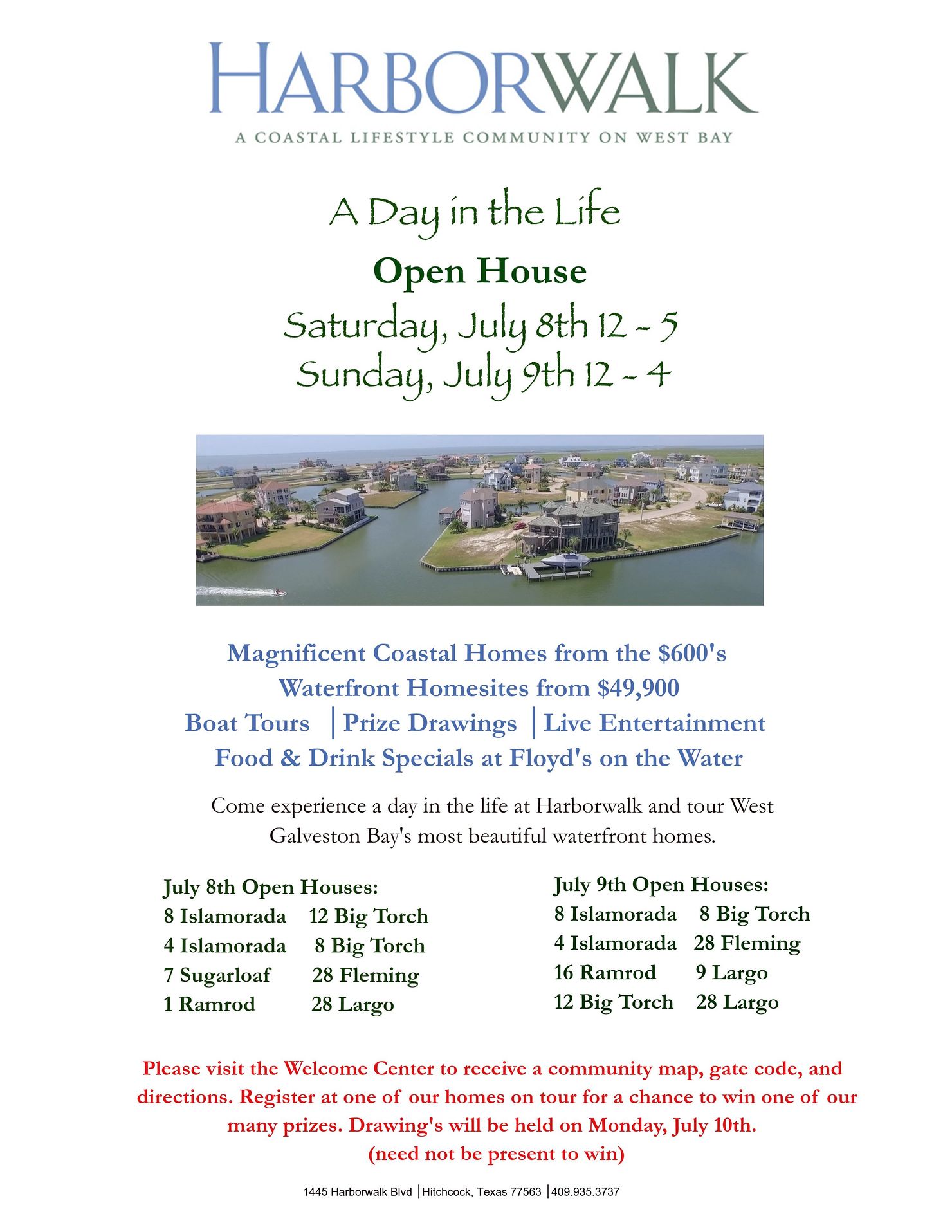 A Day in the Life Open House | HarborWalk